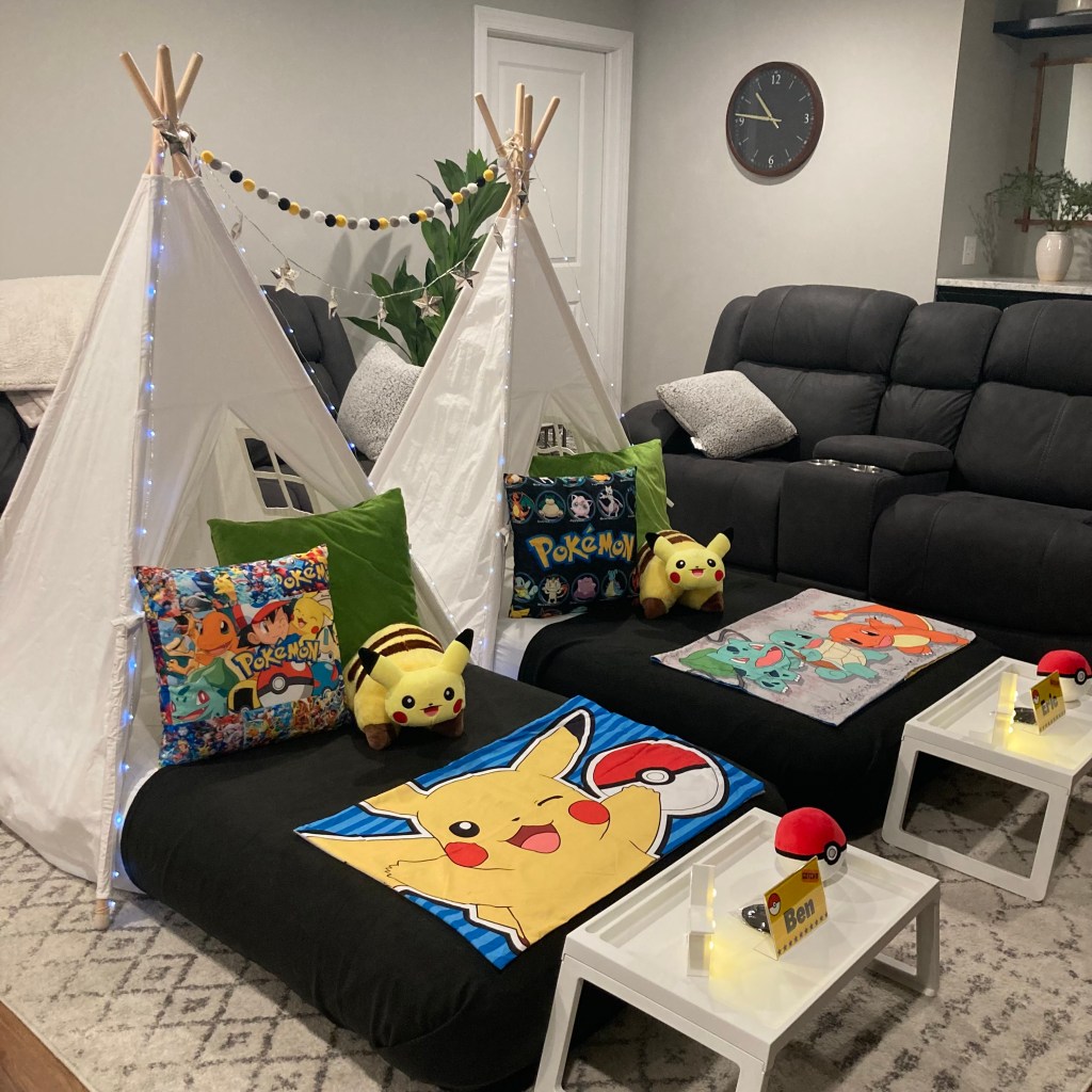 Pokemon - A slumber party tent rental company